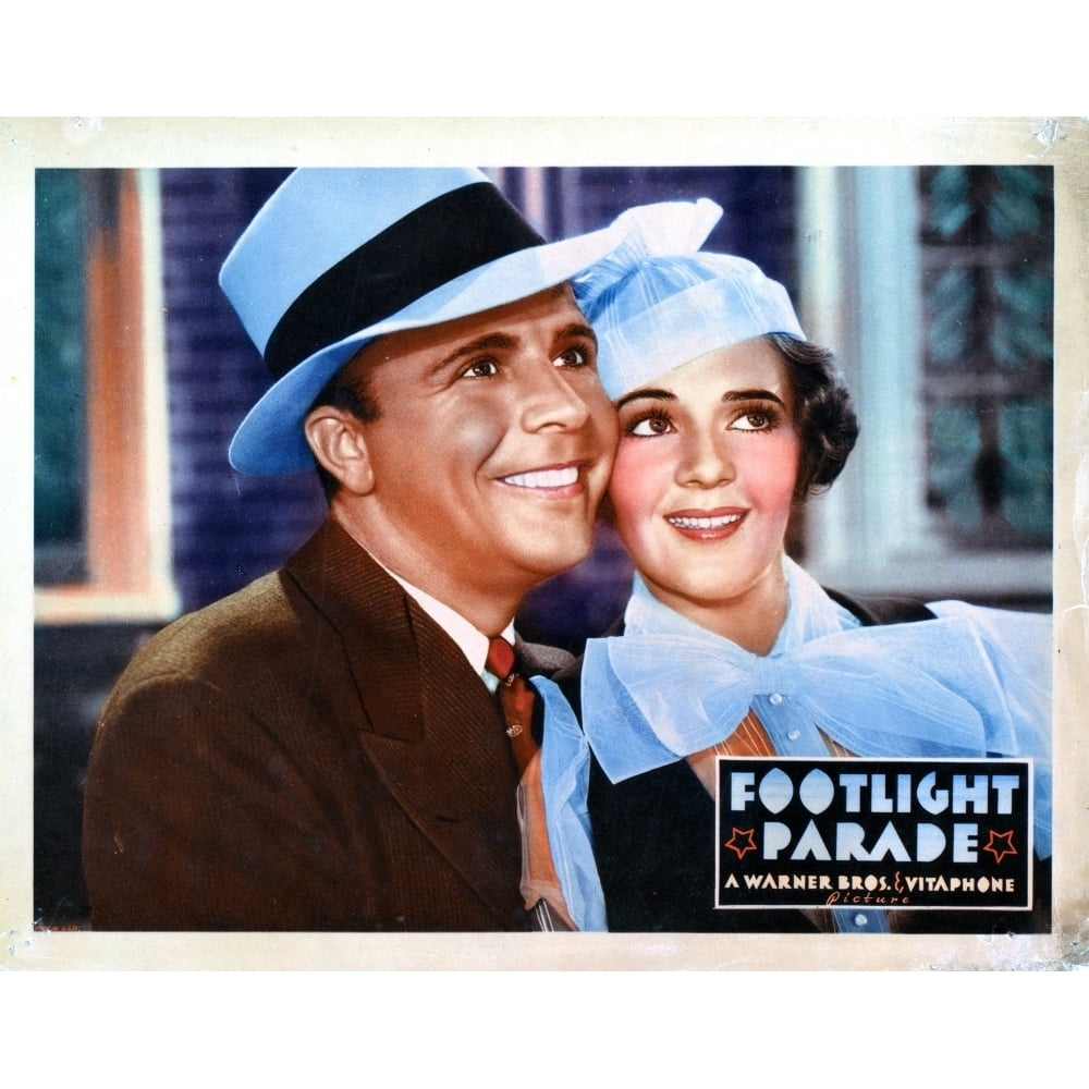 Footlight Parade From Left Dick Powell Ruby Keeler 1933 Movie Poster ...