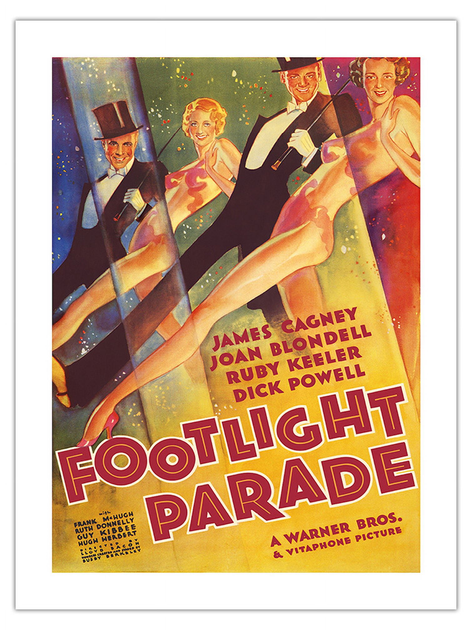 Footlight Parade - Starring James Cagney Joan Blondell Ruby Keeler and ...