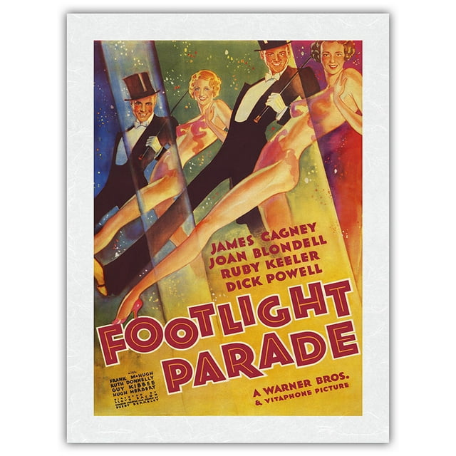 Footlight Parade - Starring James Cagney Joan Blondell Ruby Keeler and ...