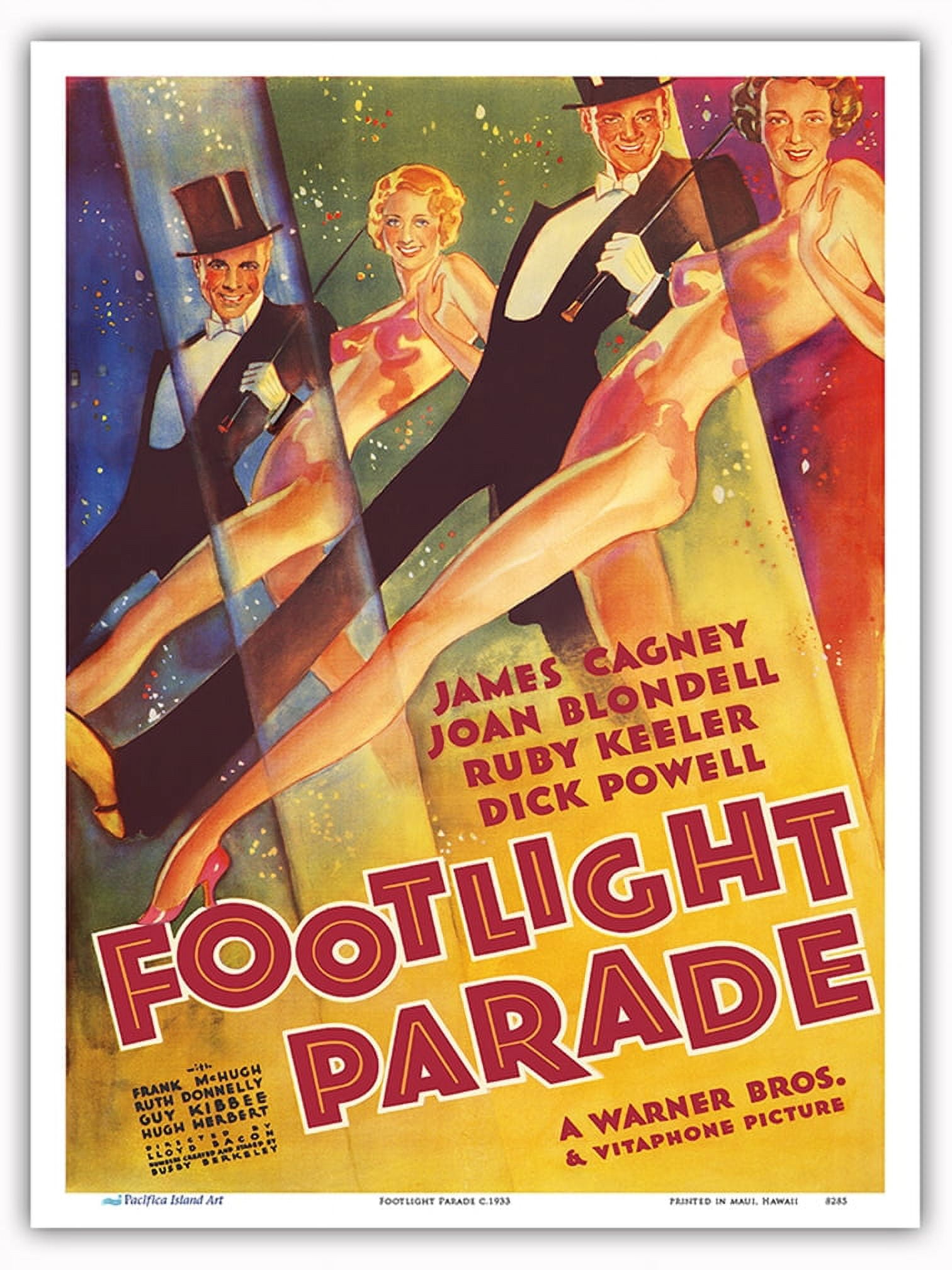 Footlight Parade - Starring James Cagney Joan Blondell Ruby Keeler and Dick Powell - Musical ...