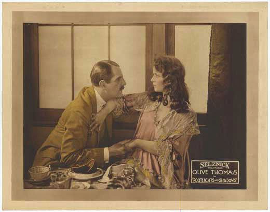 Footlights and Shadows POSTER (22x28) (1920) (Half Sheet Style A ...