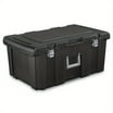 Free Shipping! Sterilite Large Lockable Plastic Footlocker with Wheels ...