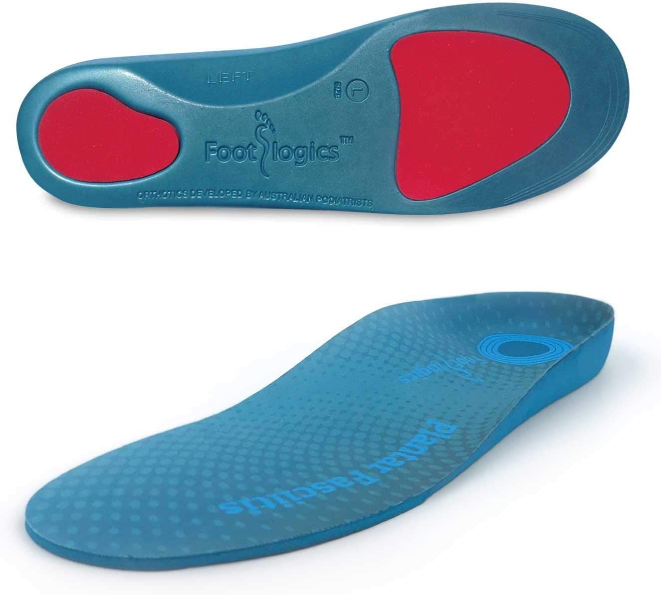 Footlogics Full-Length Orthotic Shoe Insoles with Built-in Raise for ...