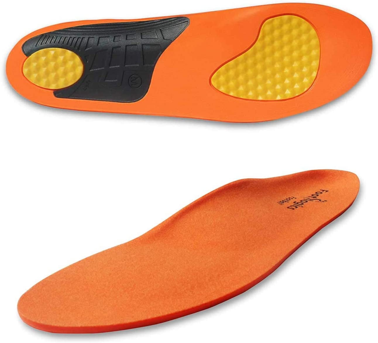 Footlogics Full-Length Orthotic Shoe Insoles with Arch Support for Heel ...