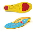 Footlogics Fun Kids Orthotic Shoe Insoles with Arch Support for ...