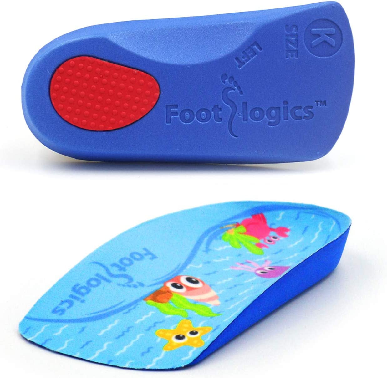 Footlogics Kids Orthotic Shoe Insoles with Arch Support for Children’s ...