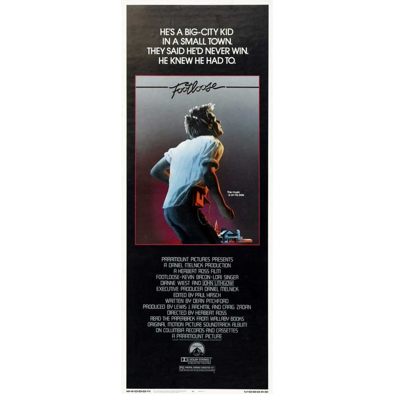 Footloose Filmplakat 1984