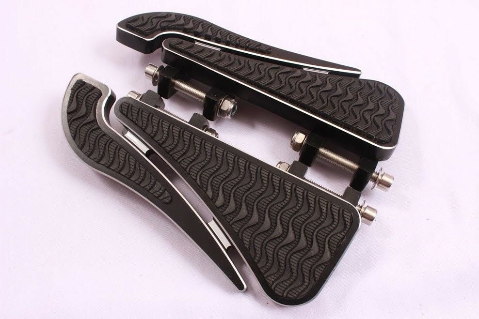 Footpegs Floorboards Footboards Boards Rear Harley Touring Glide Deluxe ...
