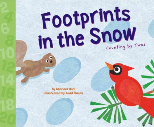 Pre-Owned Footprints In The Snow: Counting By Twos Know Your Numbers Library Binding Michael ...