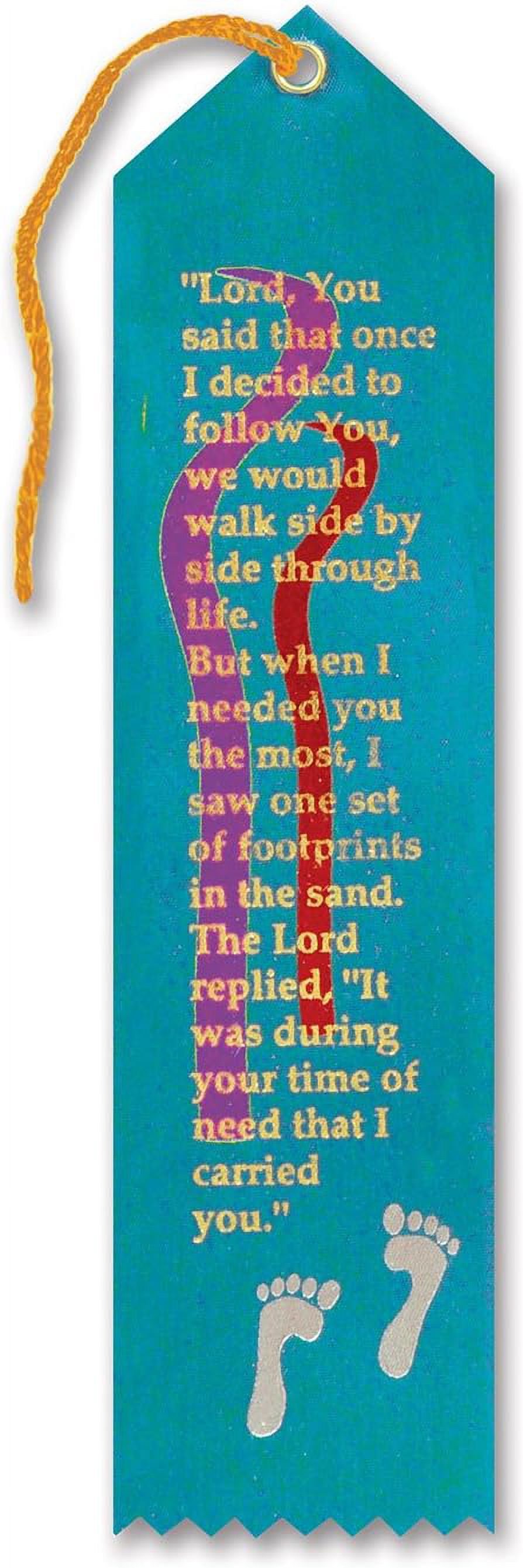 Footprints In The Sand Ribbon - Walmart.com