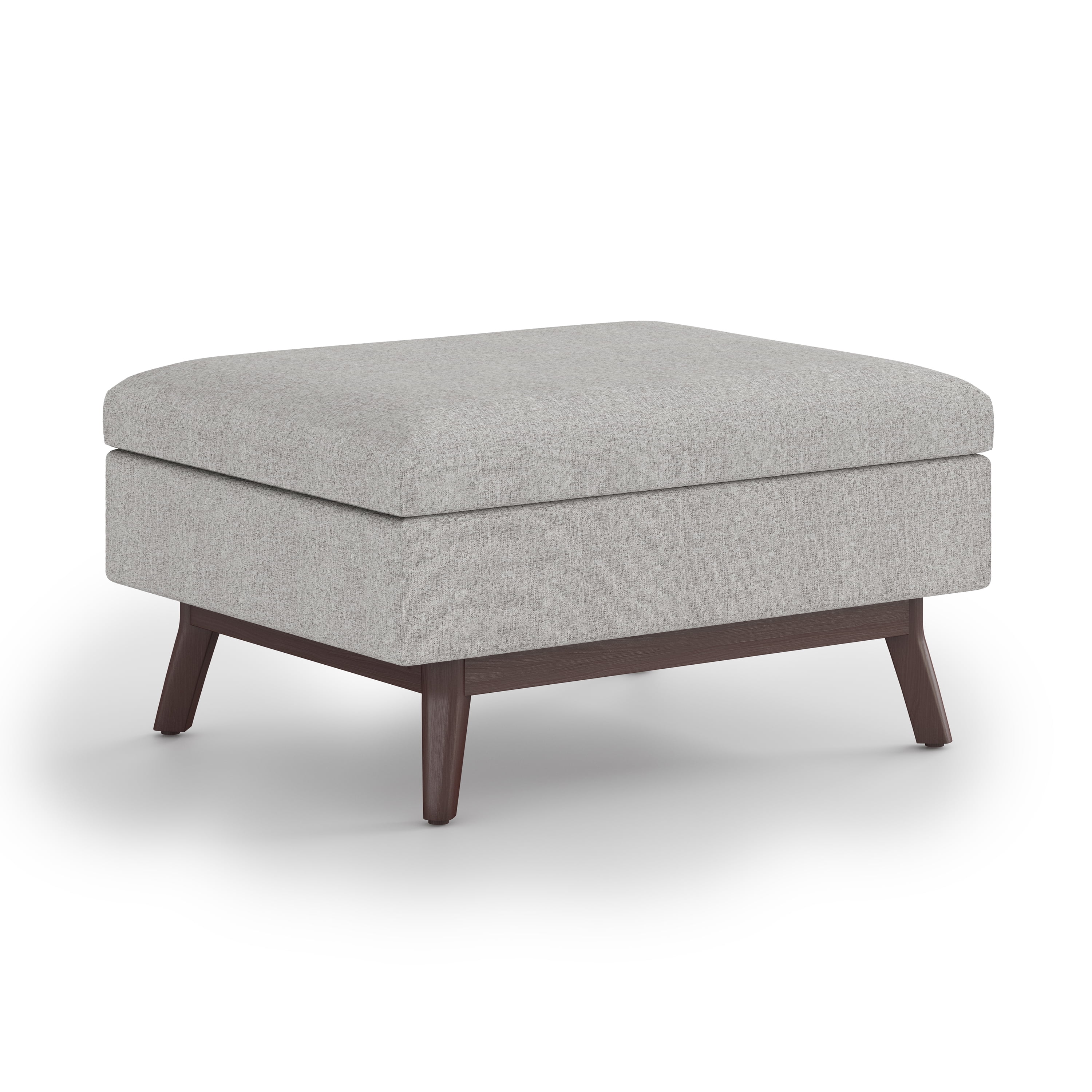 Footrest Ottomans Owen - Coffee Table Storage Ottoman - Cloud Grey ...