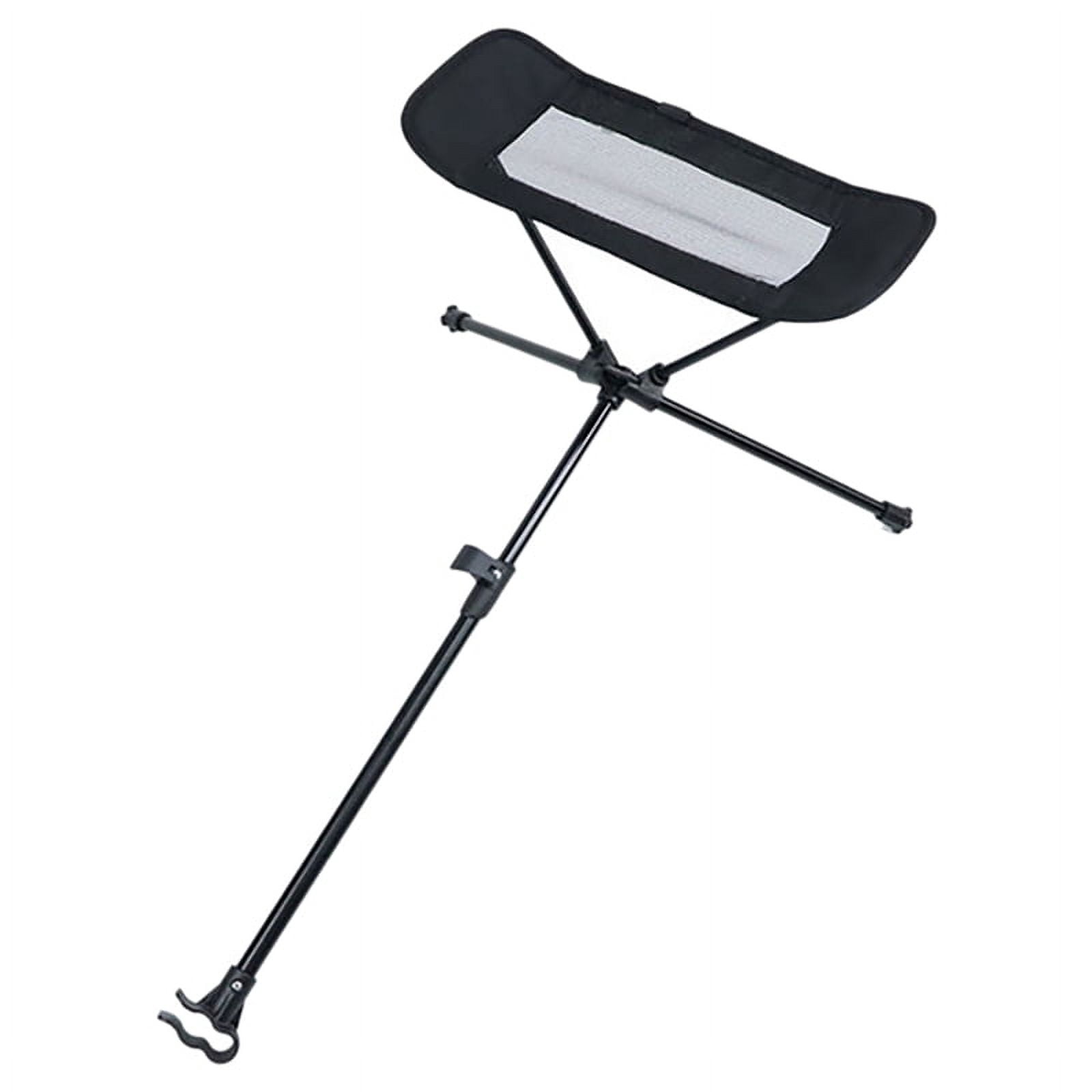 Footstool for Outdoor Camping BBQ Beach Chair Folding Footrest Fishing ...