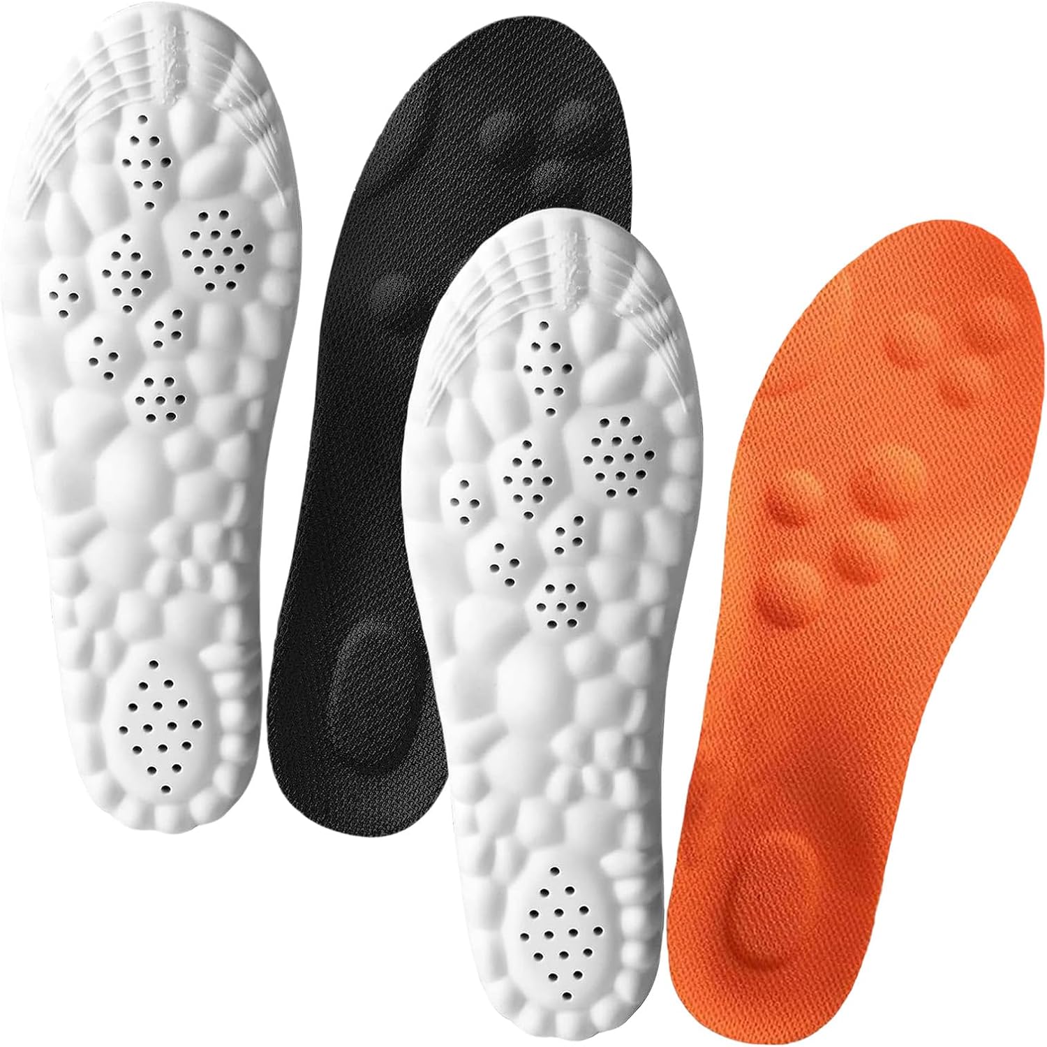 Footstr Insoles, Memory Foam Arch Support Insoles for Men Women ...