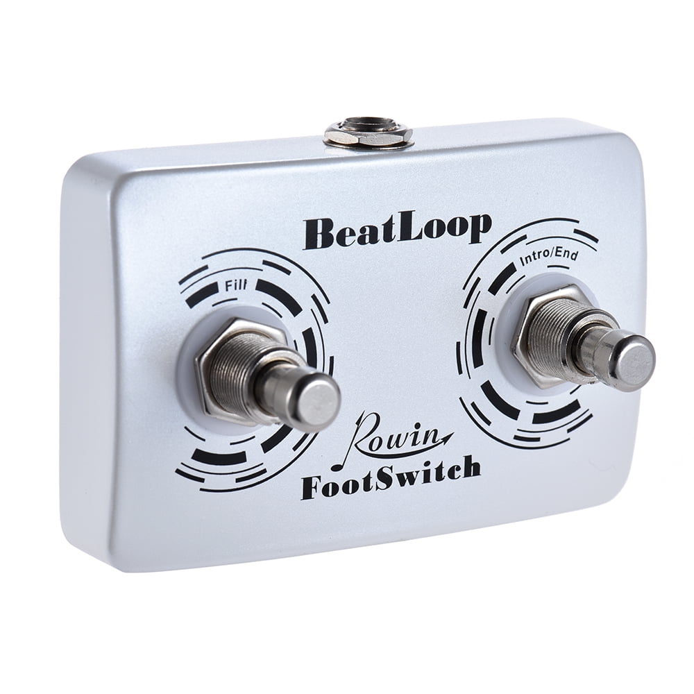 Footswitch Pedal,Dual Switch Pedal With 6.35mm Cable Beatloop Beat Loop ...