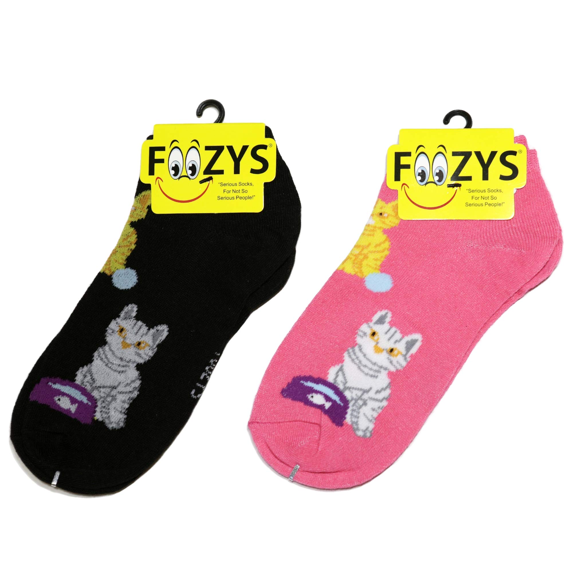 Foozys Women’s Low Cut No Show Socks | Sloths Cute Animal Themed ...