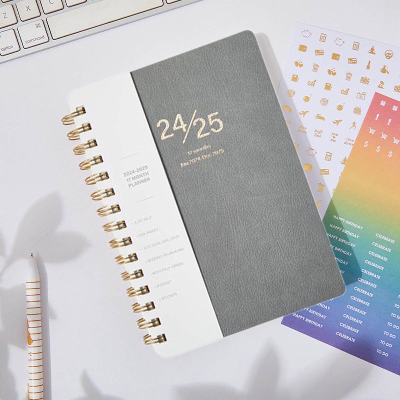 Foqnuq 2025 Academic Planner Weekly Monthly Calendar Student Organizer ...