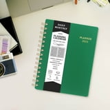 Foqnuq A5 Ring Binder Notebook Loose Leaf Agenda Notepad Hard Cover for ...