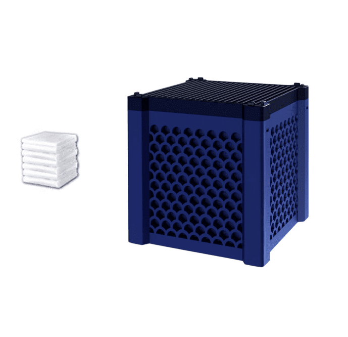 Foqnuq Activated Carbon Filter Block for Water Purification and Odor ...