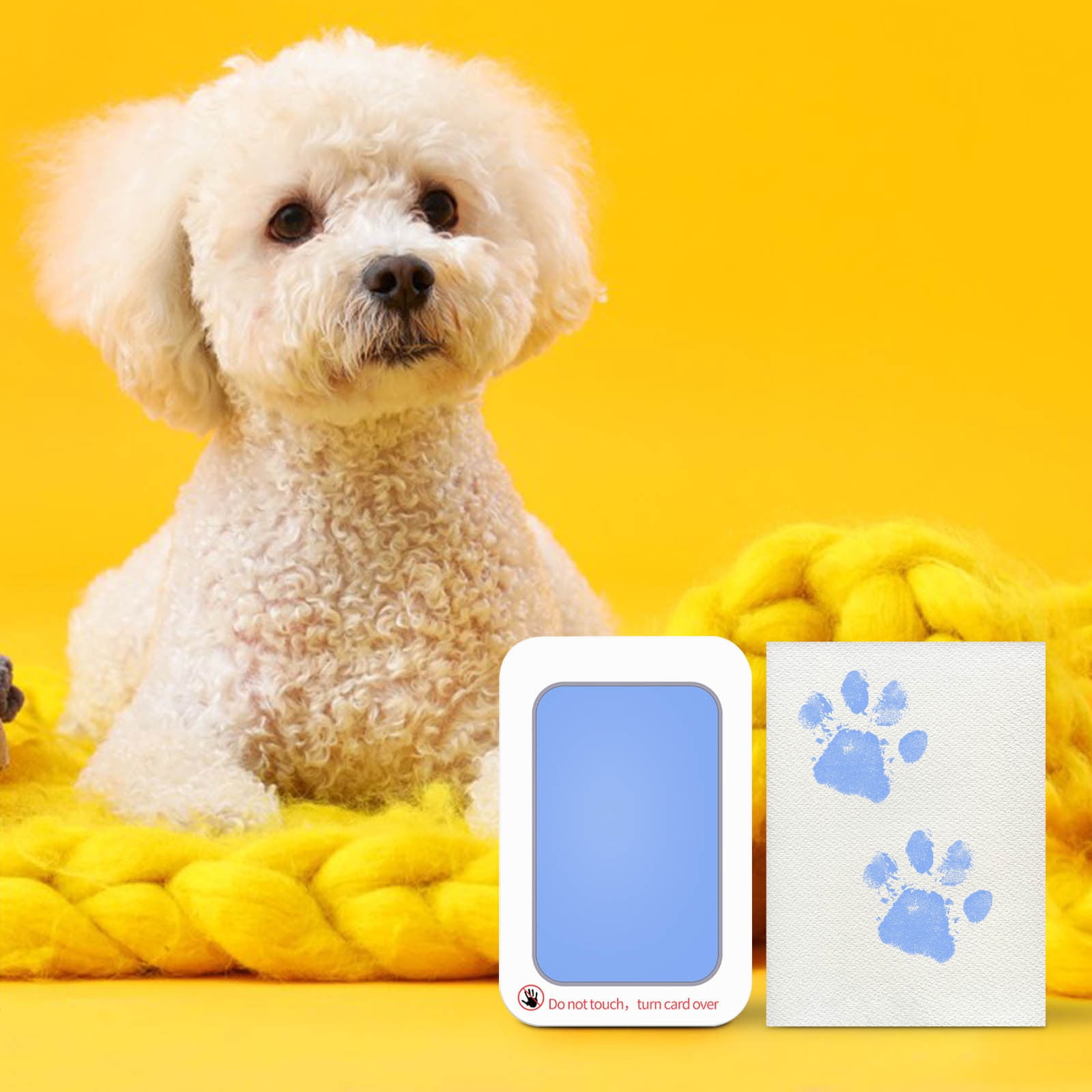 Foqnuq Children's Non-Washable Ink Pad for Baby Hand and Footprints ...