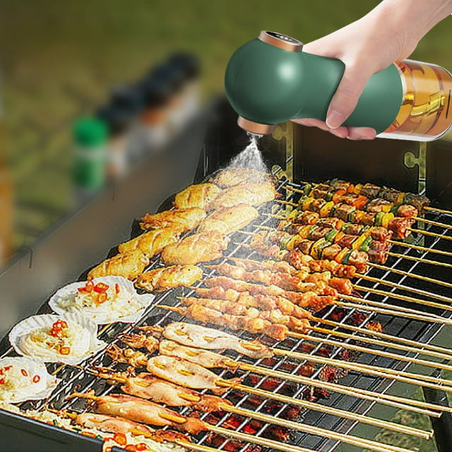 Foqnuq Electric Quantitative Oil Spray Pot for Barbecue, Cooking, and ...