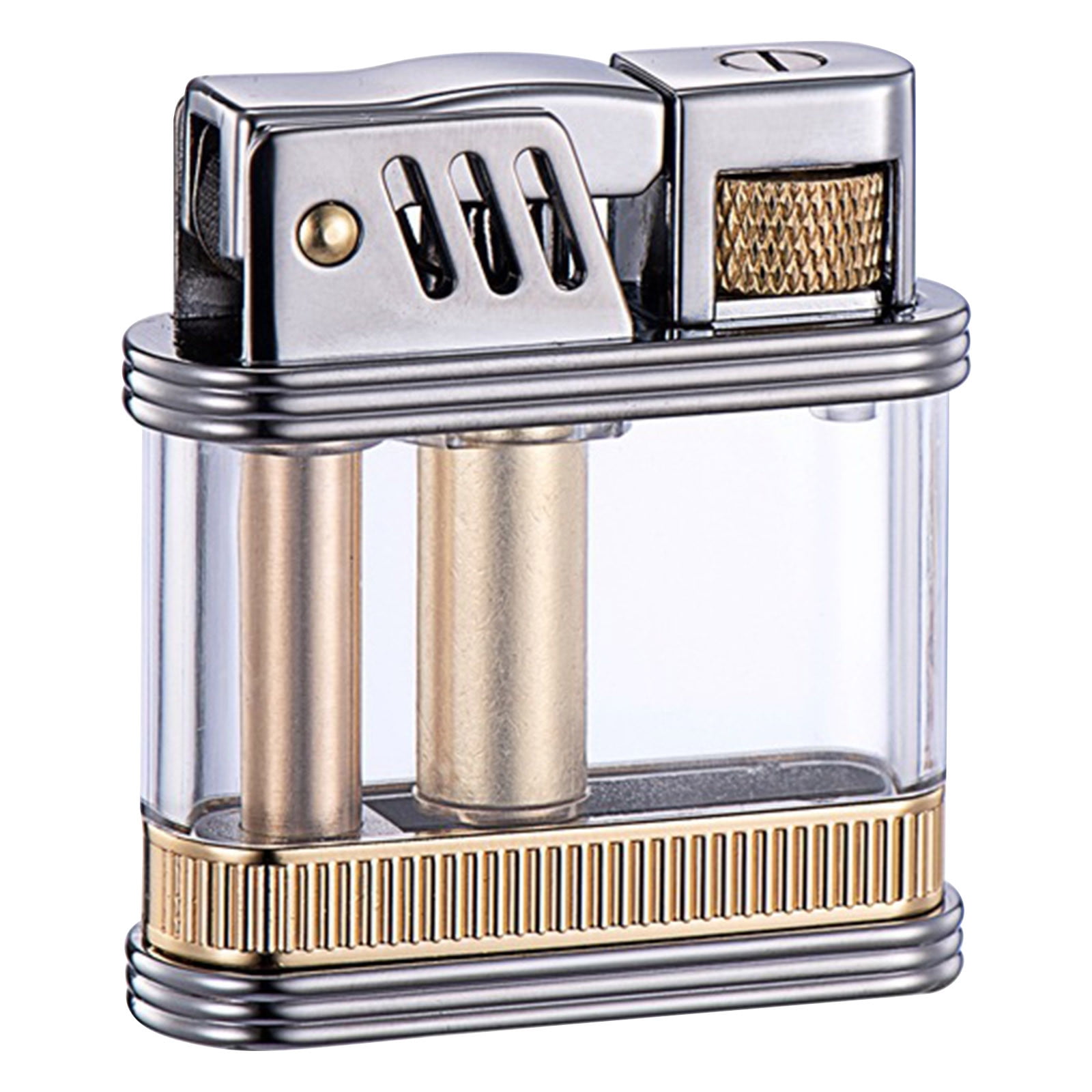 Foqnuq Elegant Kerosene Lighter, Cool Cigarette Lighter, Transparent ...