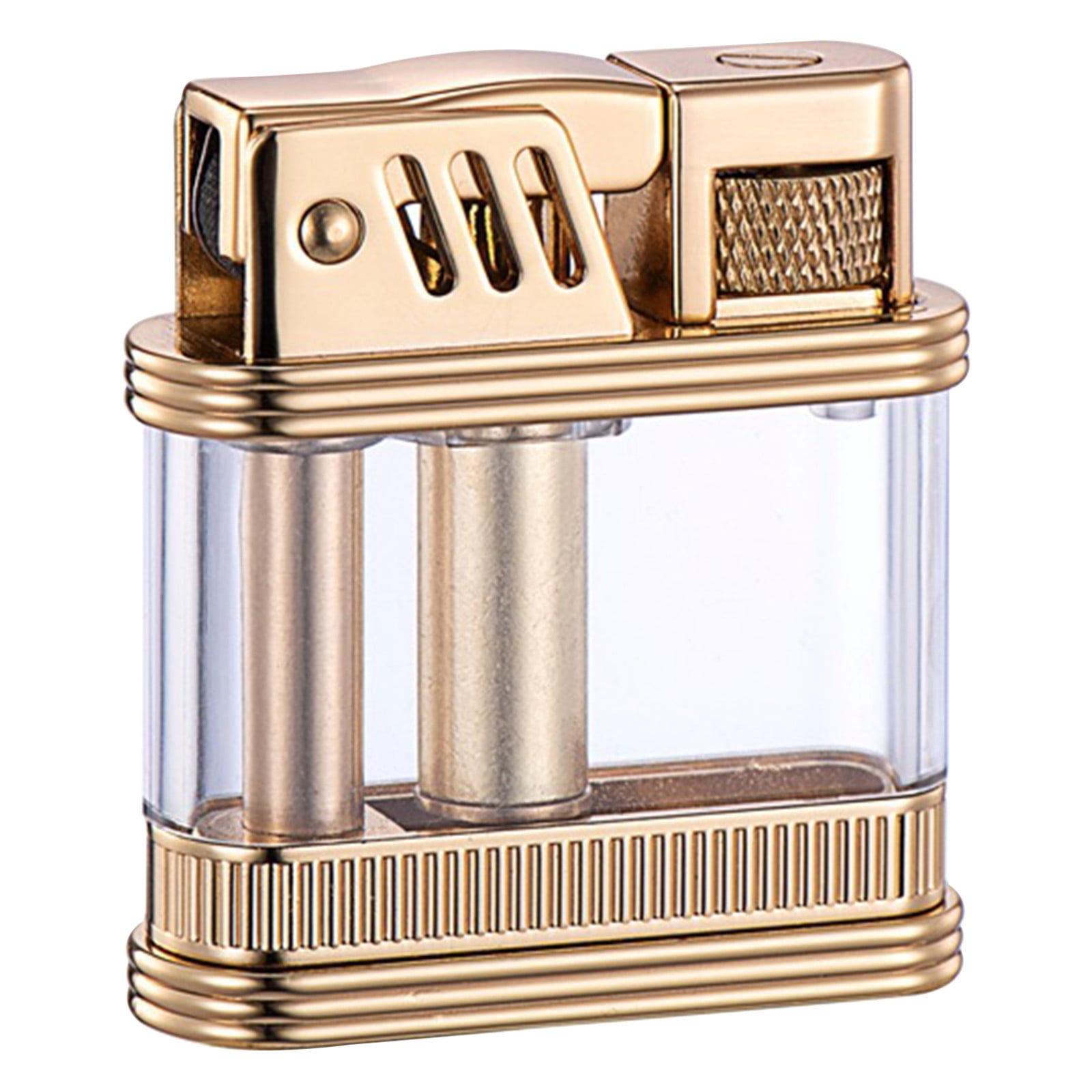 Foqnuq Elegant Kerosene Lighter, Cool Cigarette Lighter, Transparent ...