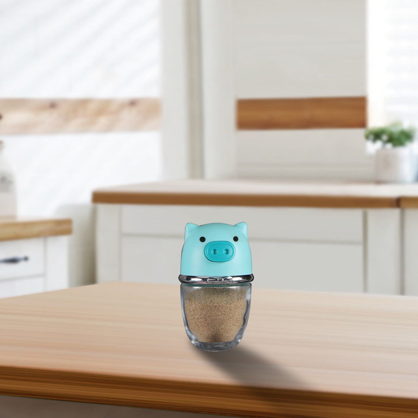 Foqnuq Glass Controllable Saline Bottle, Press-Sealed Seasoning Jar, 5g ...