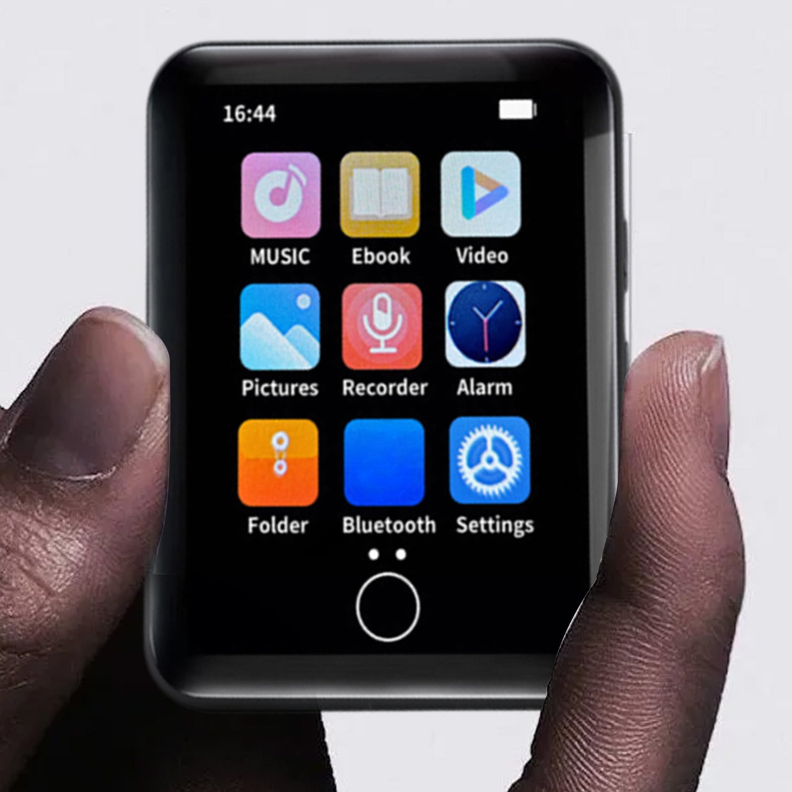 Foqnuq Portable MP4 Music Player with Bluetooth, 8GB Memory ...