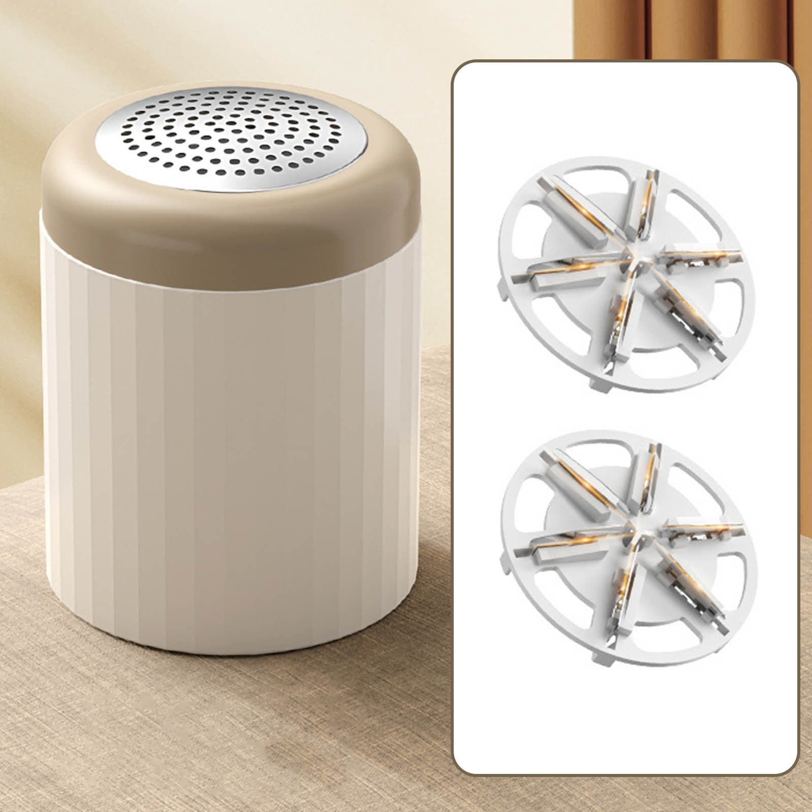 Foqnuq Rechargeable Fabric Shaver Lint Remover for Clothes and ...