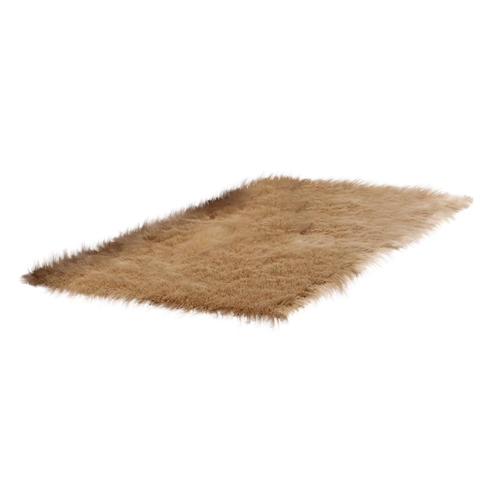 Foqnuq Soft Warm Cozy Home Decor Rug - 50x50cm Polyacrylonitrile Fiber ...