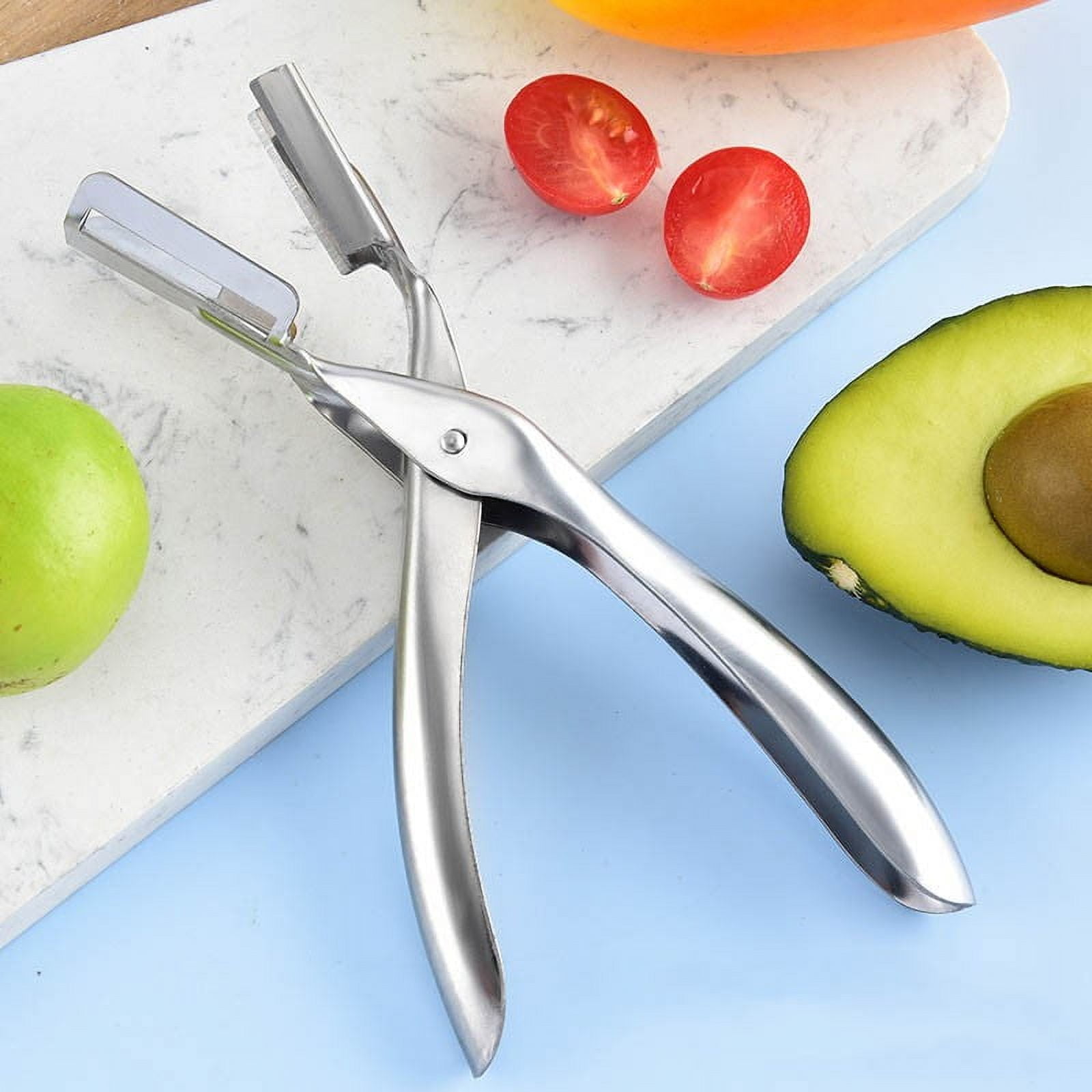 Foqnuq Stainless Steel Crawfish Opener Tool, Ergonomic Seafood Peeler ...