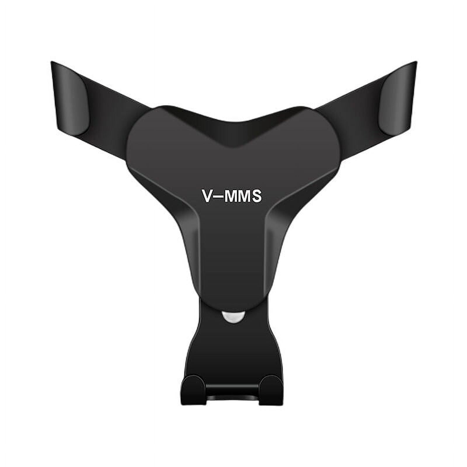 Foqnuq Universal Auto-Grip Car Phone Mount, Triangle Bracket for Air Vent, 360° Rotation, Easy ...