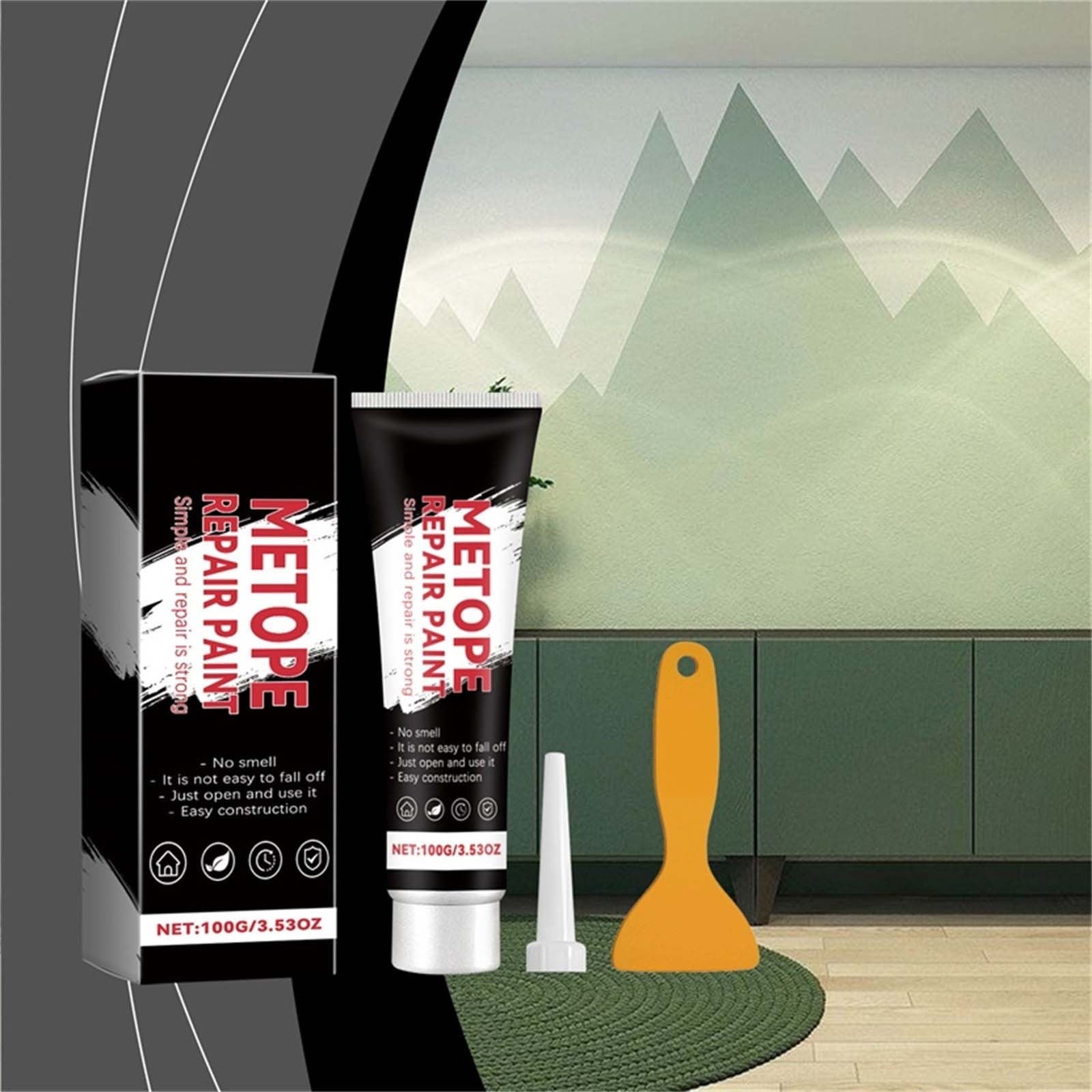 Foqnuq Wall Repair Paste, Fast Drying Tile Filler, 100g, Durable Cement ...