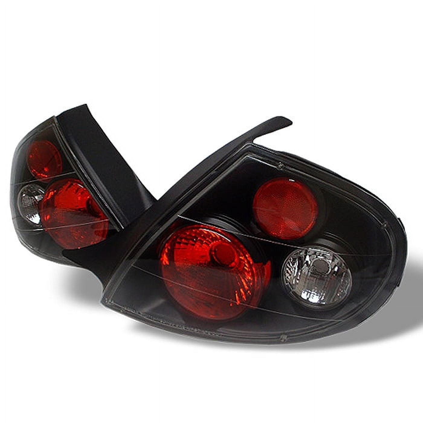 For 00-02 Dodge Neon Sonar Altezza Tail Lights (Black) YD-ALT-DN00-BK ...
