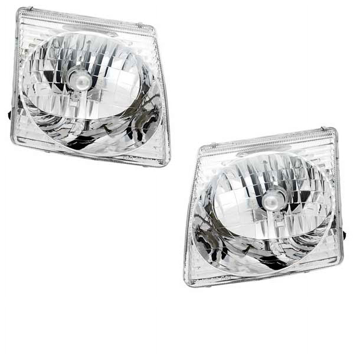 For 01-05 Explorer Sport Trac Headlight Headlamp Head Light Lamp w/Bulb ...
