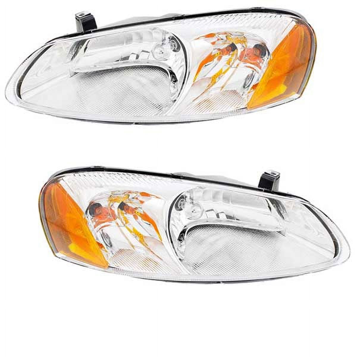 For 01-06 Stratus Sedan Headlight Headlamp Front Head Light Lamp w/Bulb ...