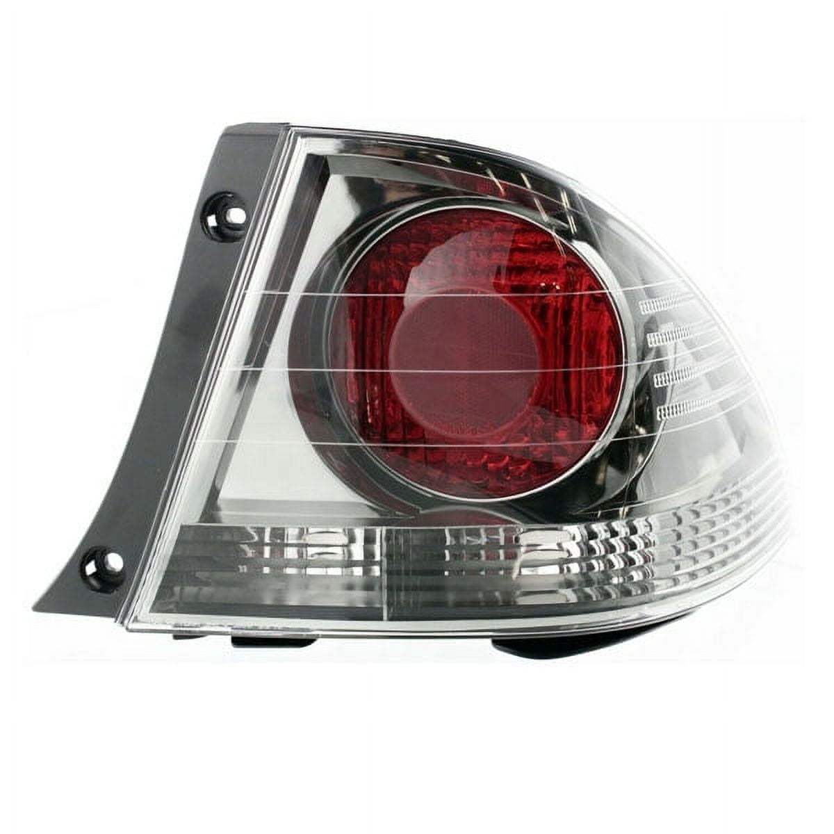 For 2002-2003 IS300 Rear Right Tail Lights Red & Clear Plastic 81551 ...