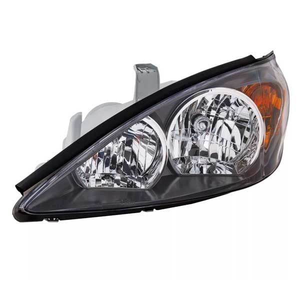 For 02-04 Camry SE Halogen Headlight Headlamp w/Black Interior w/Bulb ...