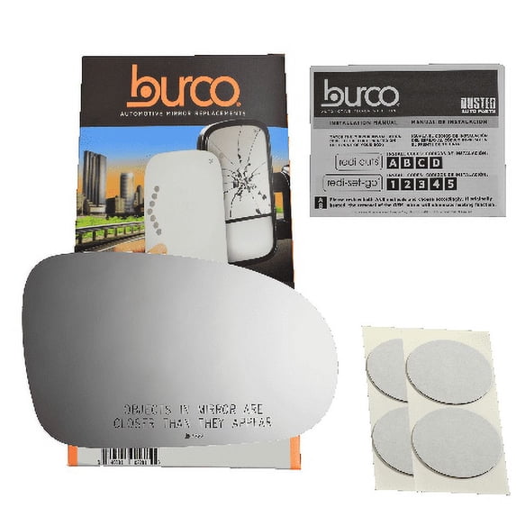 For 02-05 Thunderbird, Right Passenger Convex Mirror Glass Lens w ...