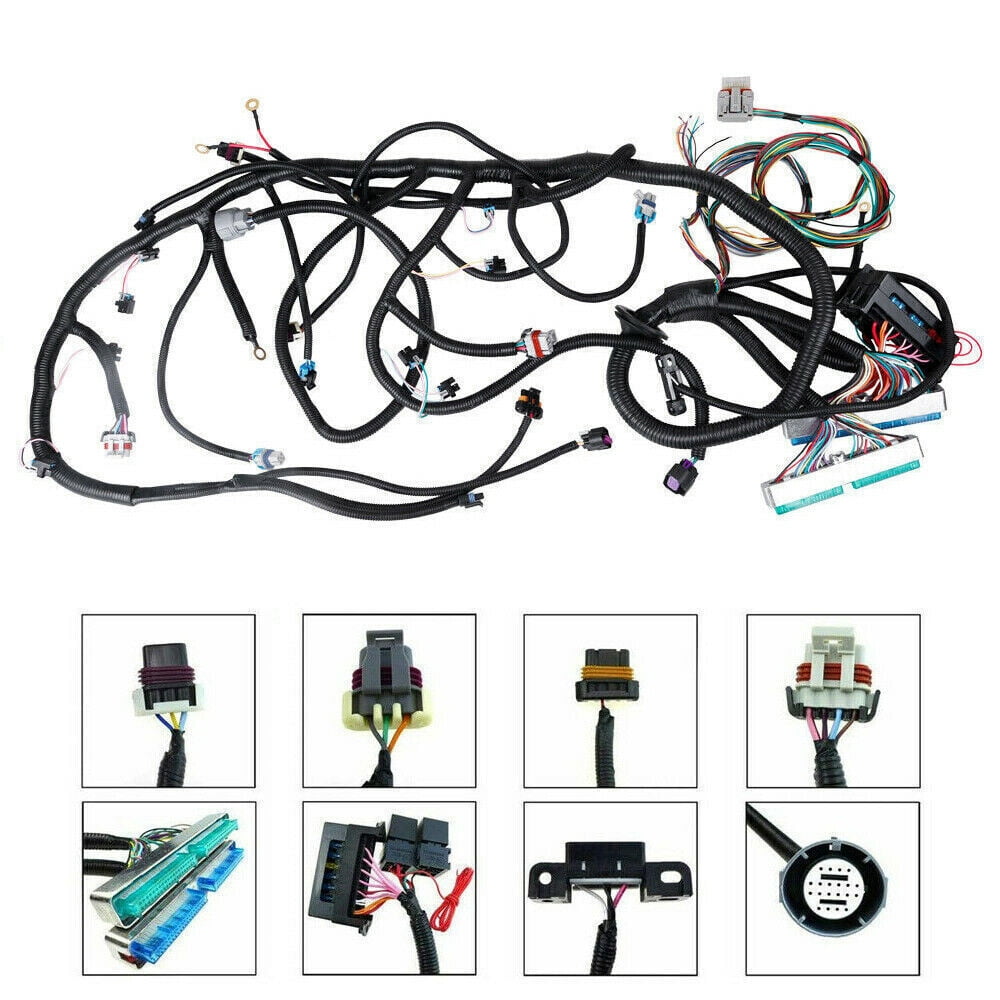 For 03-07 Ls Stand Alone Harness 4L60E DBW Wiring 4.8 5.3 6.0 Multec ...