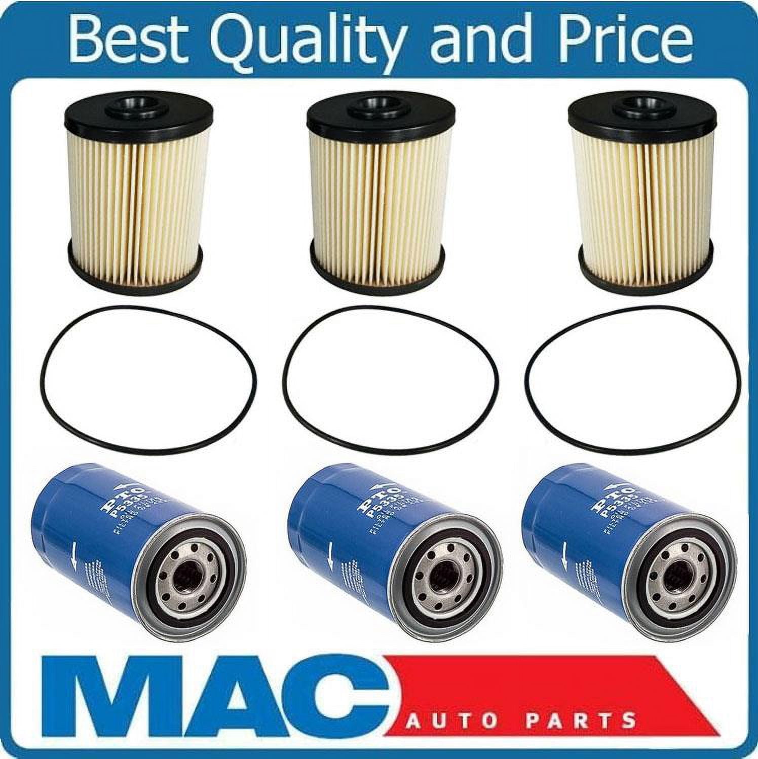For 03-09 Ram 2500 5.9L Cummins Diesel Oil Filter Fuel Filter Water ...