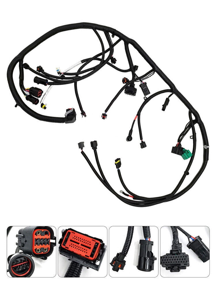 For 05-07 Super Duty Ford Engine Wiring Harness 6.0L 11/4/2004 and ...