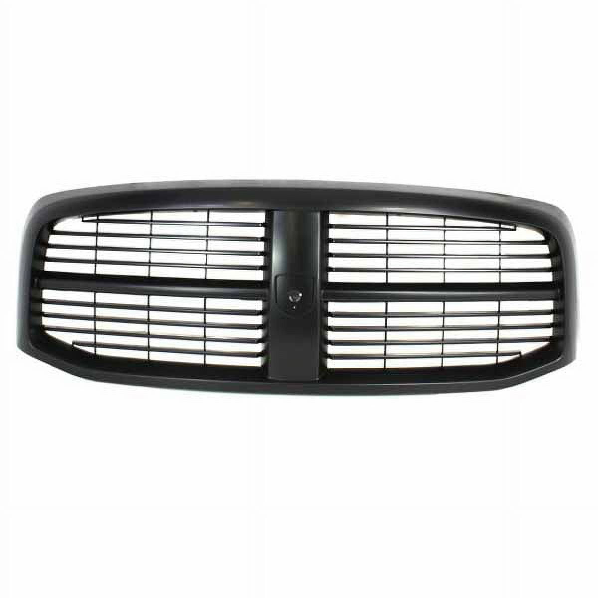 For 06-09 Ram Pickup Truck Front Grille Assembly Black Horizontal ...