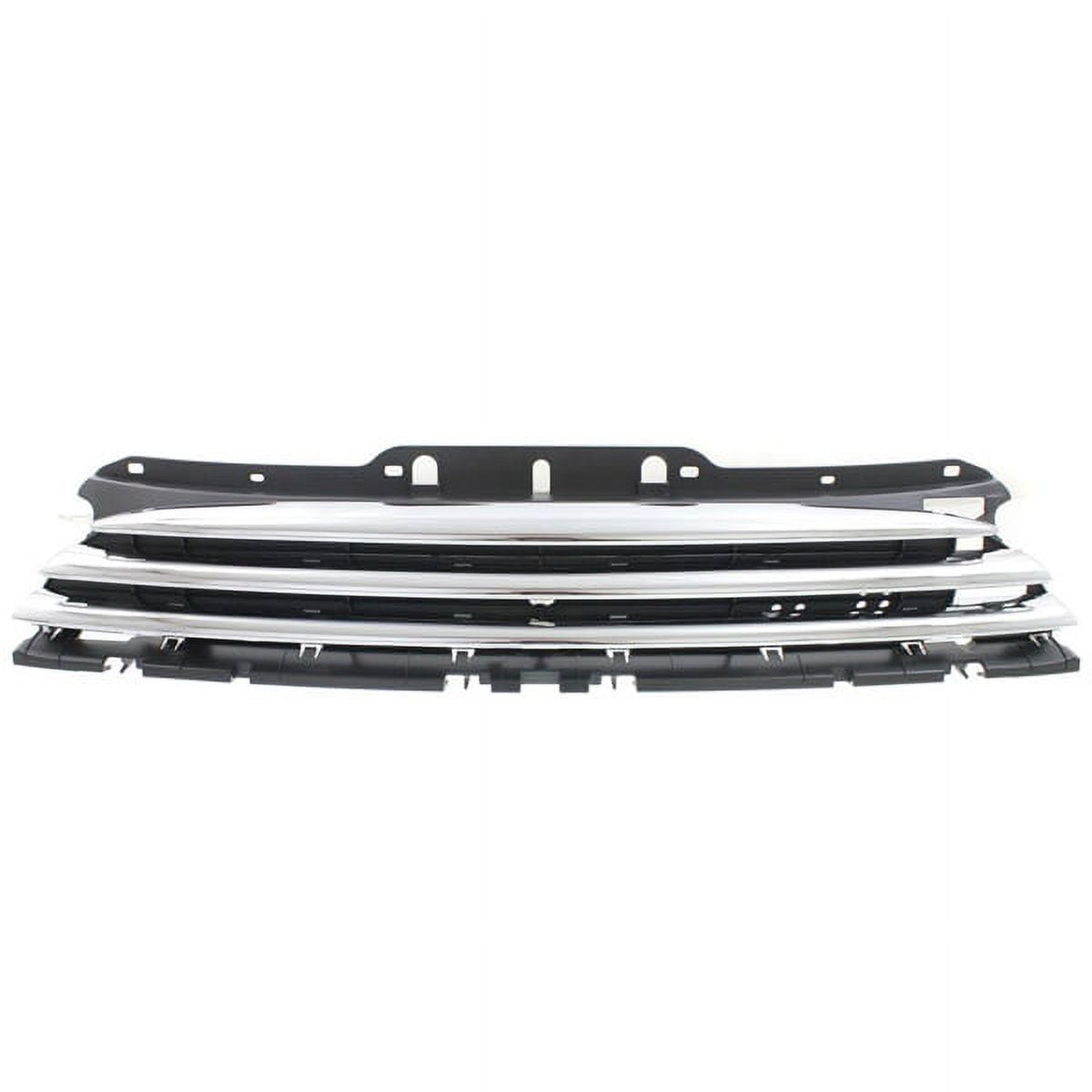 For 07-10 Mini Cooper Base/Clubman Front Grille Assembly Black, Chrome ...