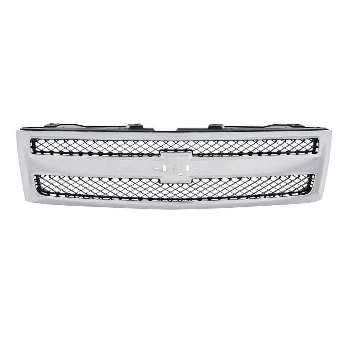 For 07-13 Chevy Silverado 1500 Pickup Truck Front Grille Assembly ...