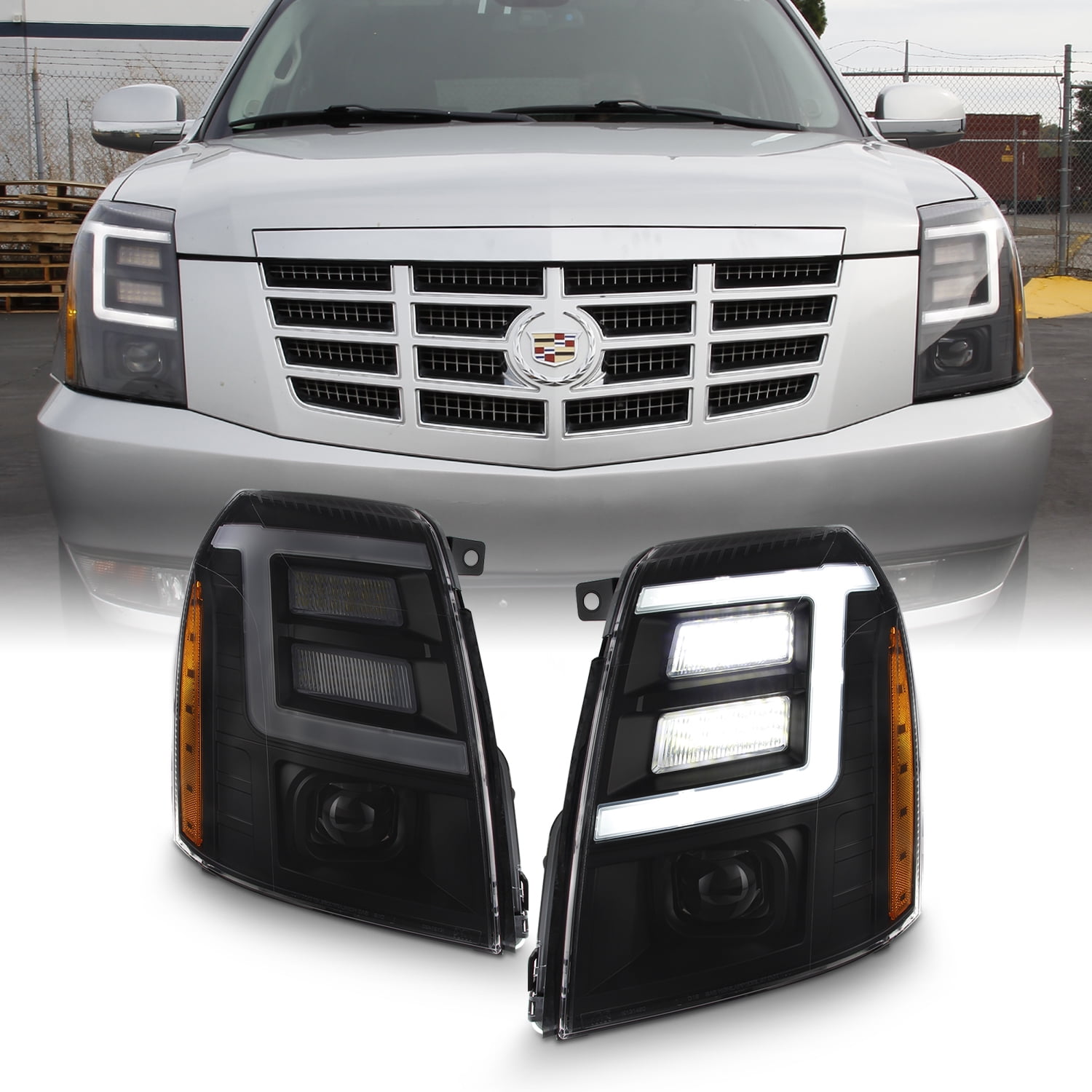 Custom Escalade Headlights _ Cadillac Escalade Custom & Factory ...