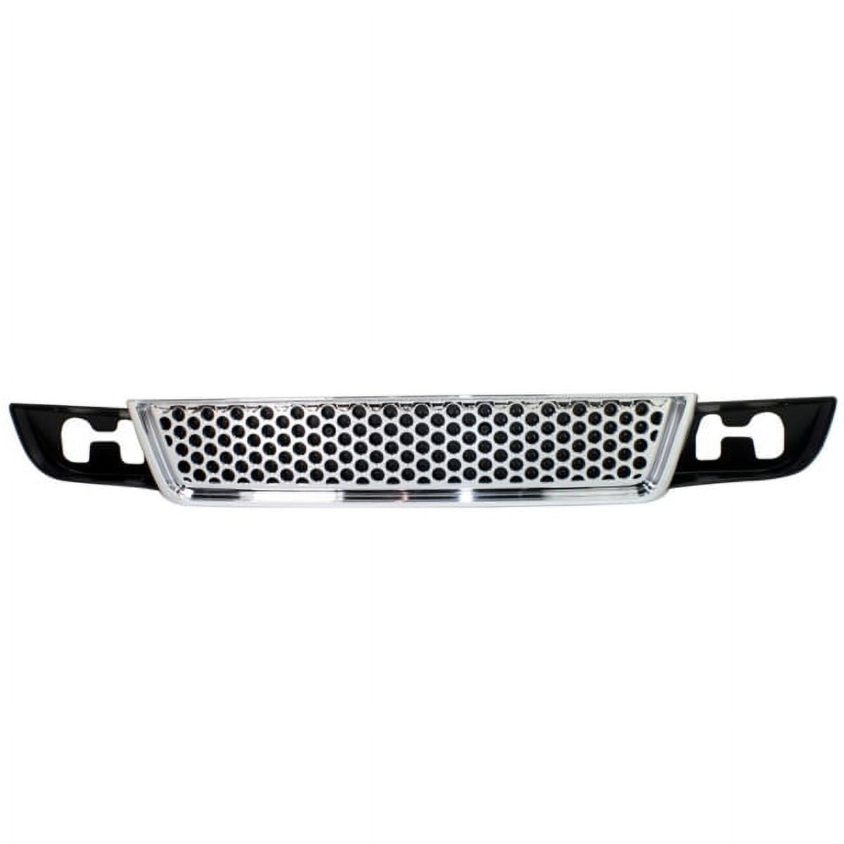 For 07-14 Yukon Denali Front Lower Bumper Grille Assembly Black, Chrome ...