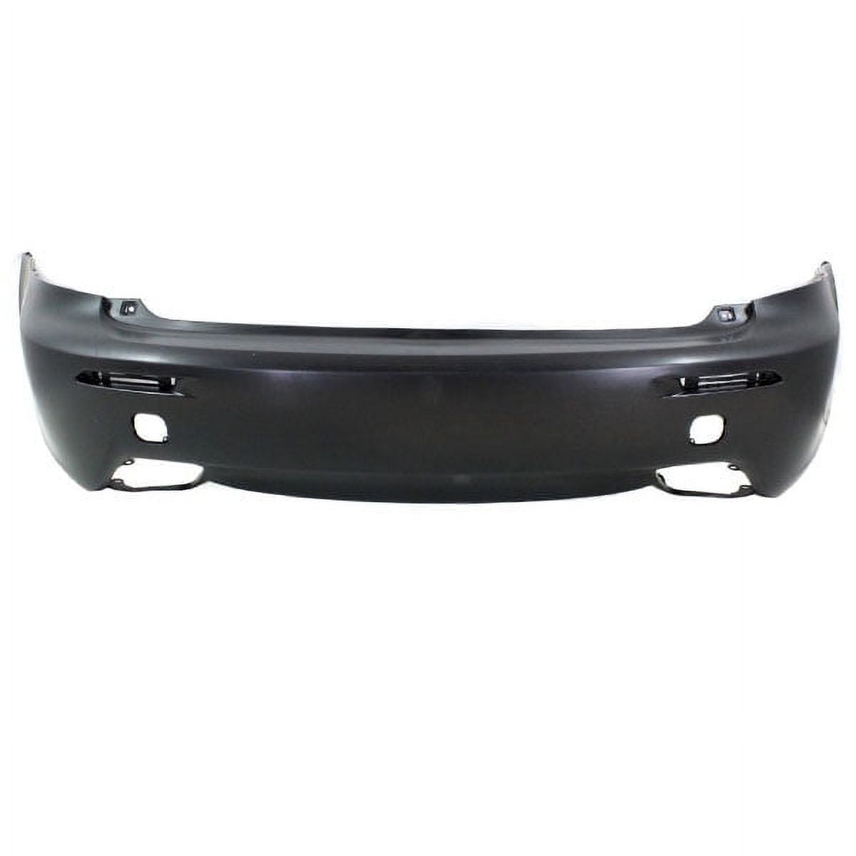 For 08-14 ISF Rear Bumper Cover Prime Plastic w/o Pre-Collision System ...