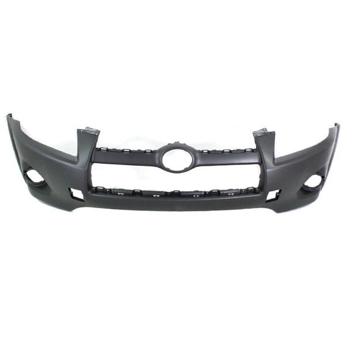 CAPA For 09-12 RAV4 Limited Front Bumper Cover w/o Park Sensor Holes ...
