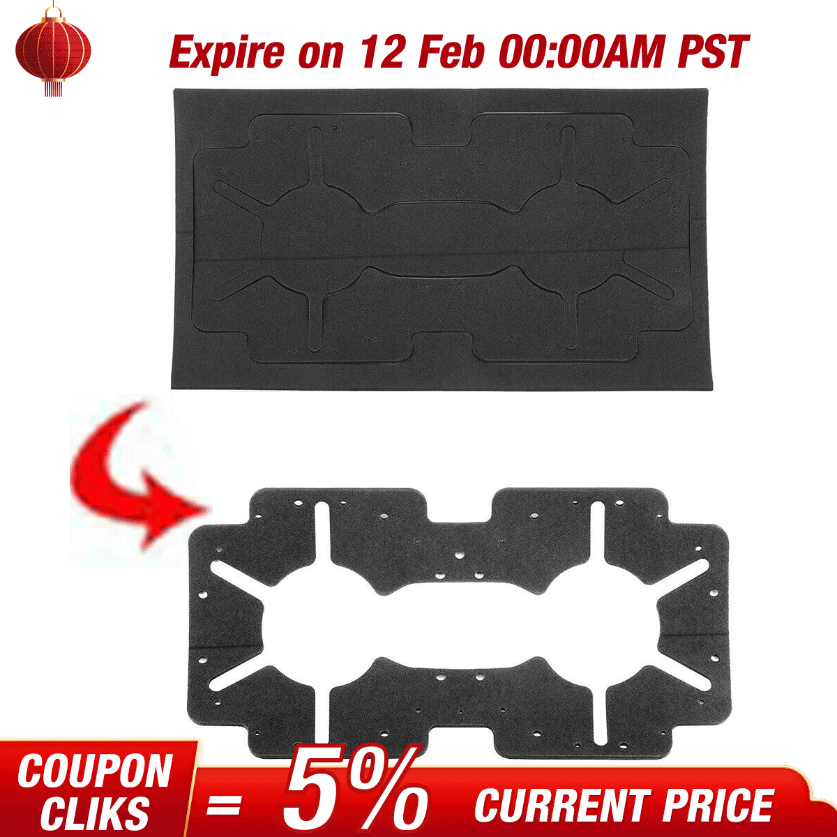 For 09-15 Honda Pilot EX Car Front Console Cup Retainer Holder Insert ...